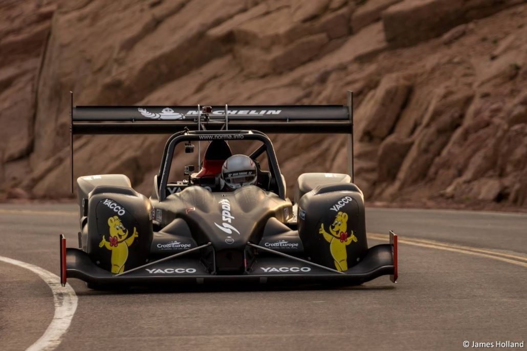 Passe de 3 à Pikes Peak pour Romain Dumas sur sa Norma MXX